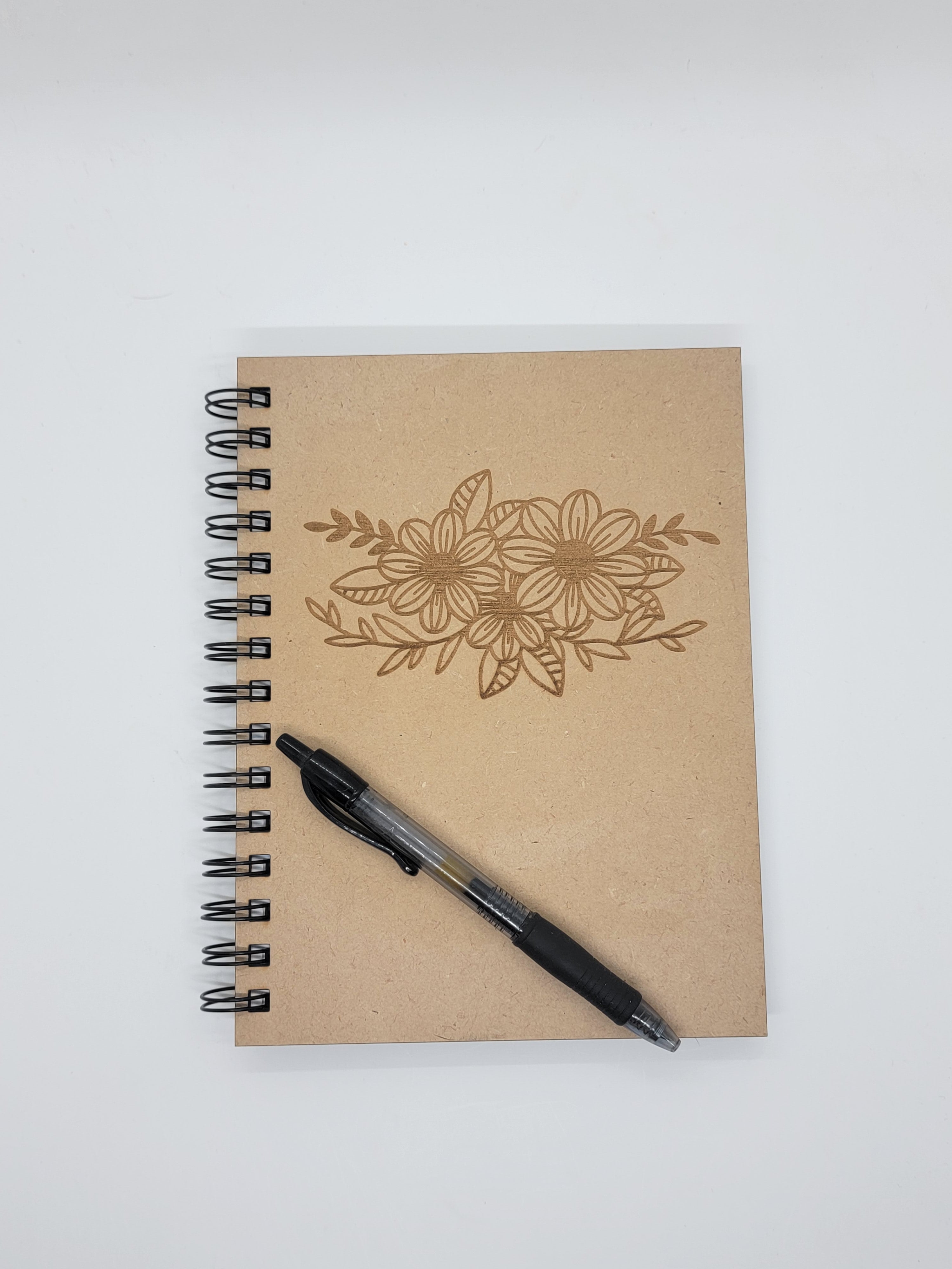 Floral Banner Notebook – MooseTracksDesign